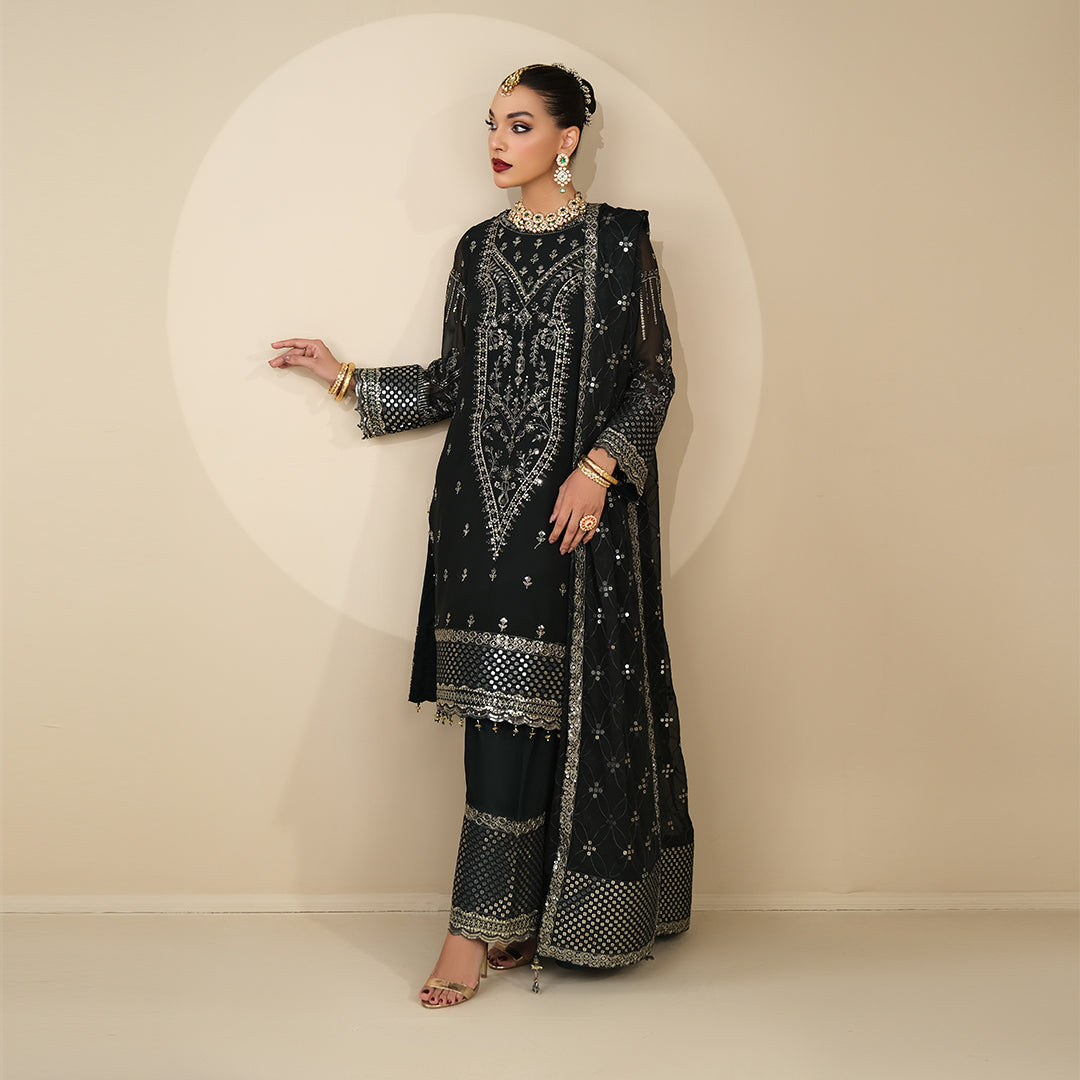 Buy Pakistani Embroidered Net Dresses For Women Online | Alizeh