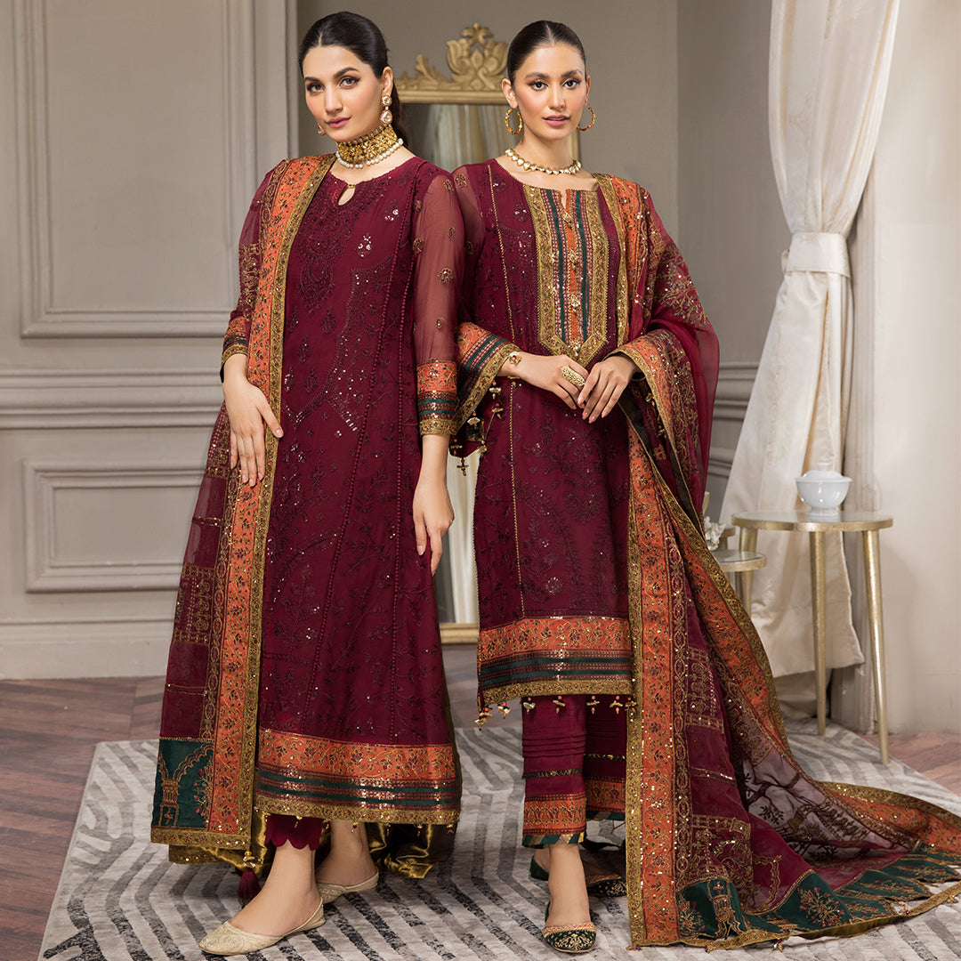 Buy Pakistani Embroidered Net Dresses For Women Online | Alizeh