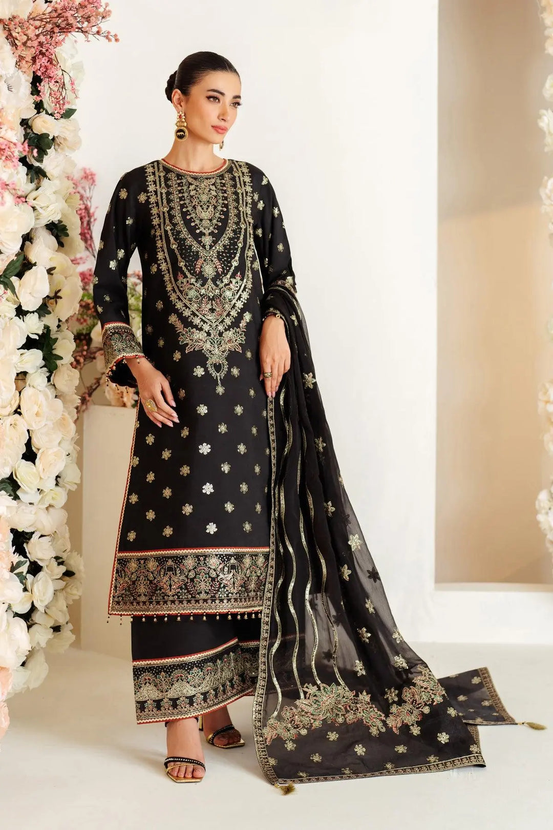 Premium Raw Silk Dresses | Pakistani Raw Silk Suits for Ladies 2025 ...