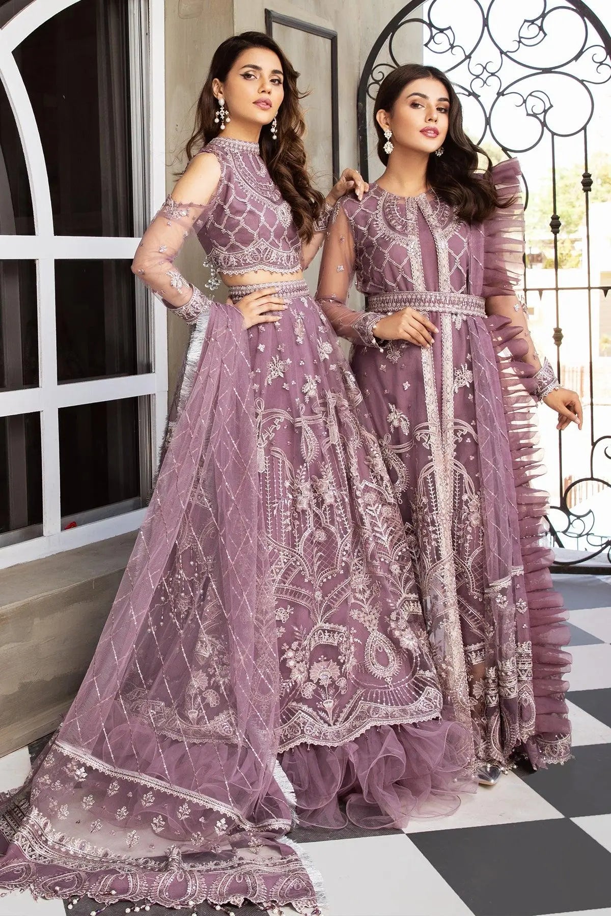 Embroidered Chiffon – Alizeh