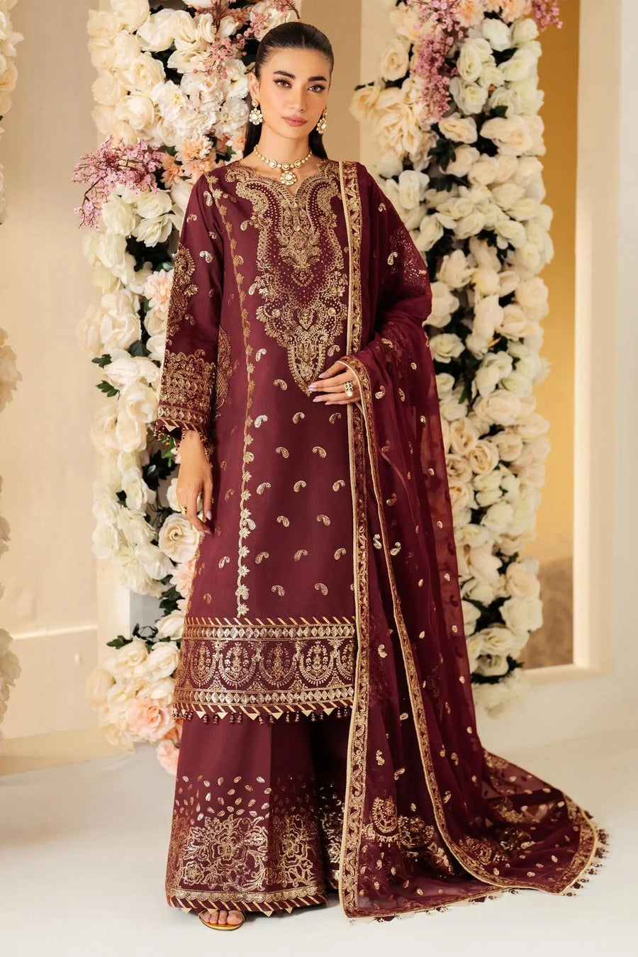Premium Raw Silk Dresses | Pakistani Raw Silk Suits for Ladies 2025 ...